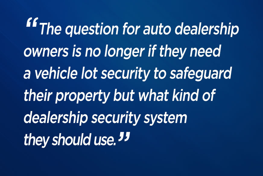Auto Dealership Security Monitoring | Titan Security